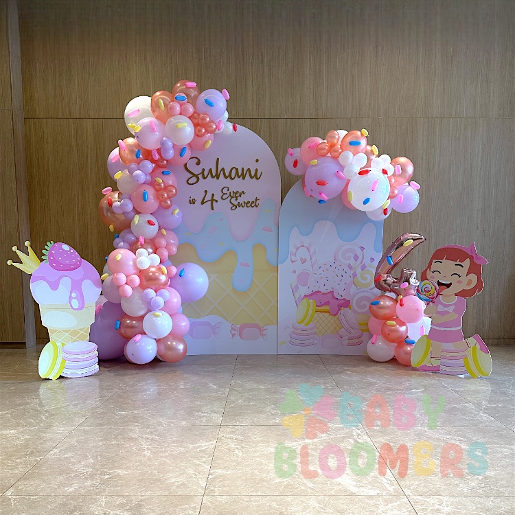 Candy Backdrops - Baby Bloomers