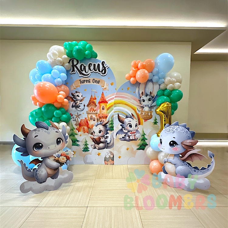 Dragon Backdrops - Baby Bloomers